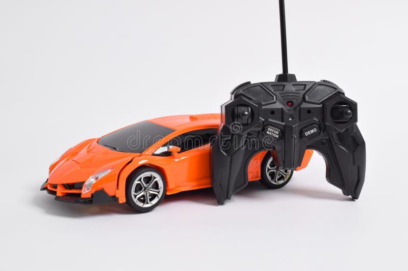 Remote Controlled Toy Car with a Game Controller Stock Image - Image of ...