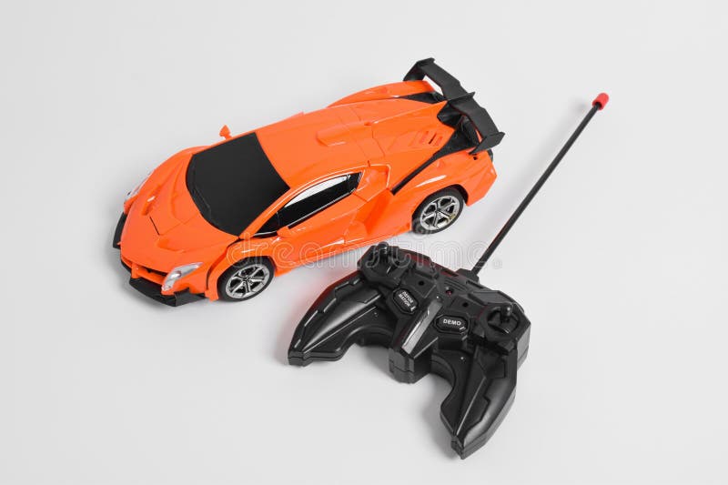 Remote Controlled Toy Car with a Game Controller Stock Image - Image of ...