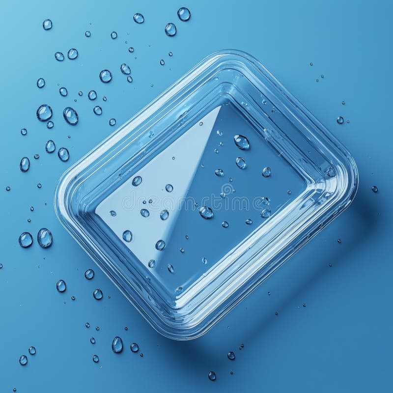 Remote Controlled Transparent Case Wireframe Render Stock Photo - Image ...