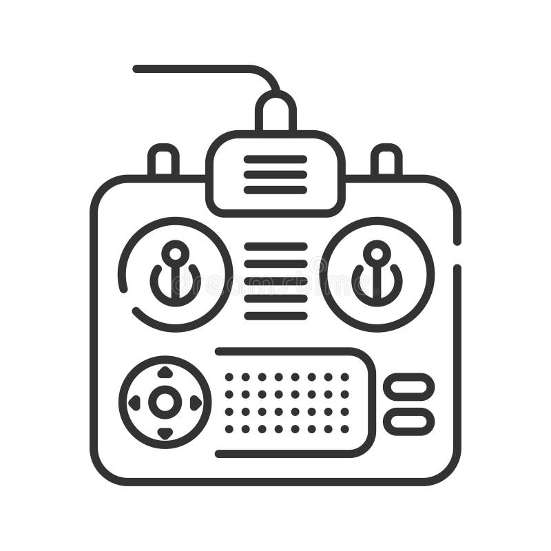 Remote Control Line Drawing Stock Illustrations – 1,208 Remote Control ...
