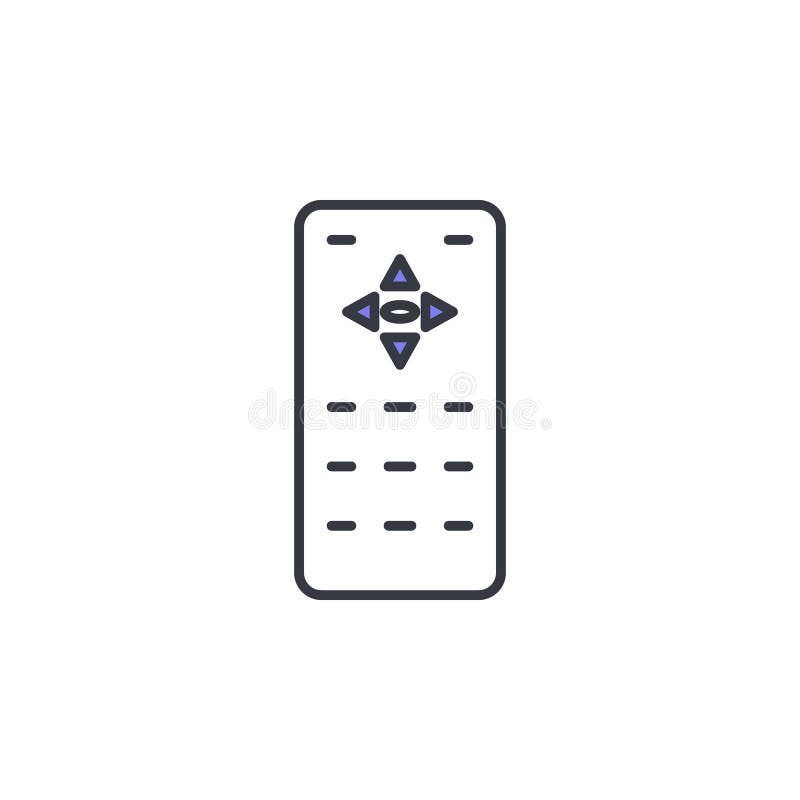 Remote Controller Icon. Element of Web Icon with One Color for Mobile ...