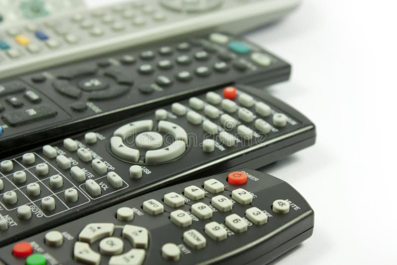 Remote controls stock image. Image of radio, keys, appliances - 25263845