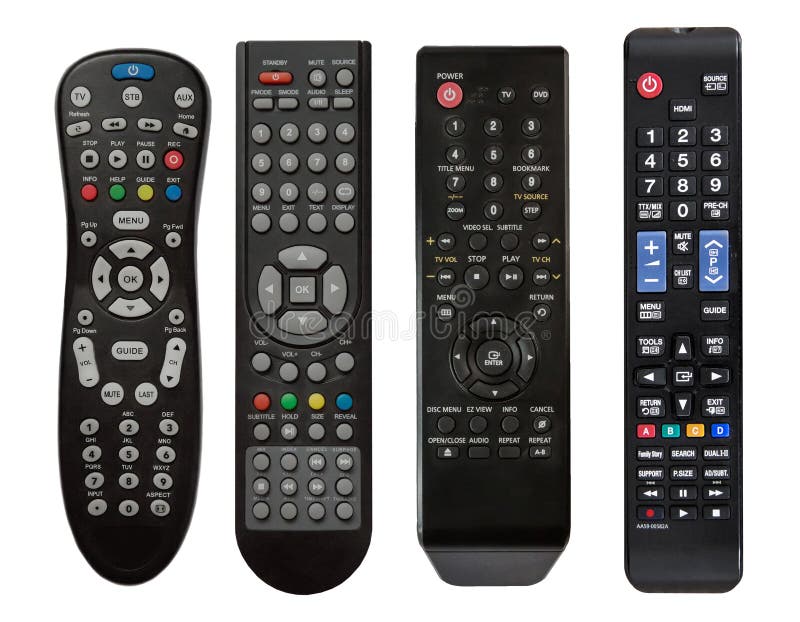 Remote controls stock photo. Image of mode, control, isolated - 31105204