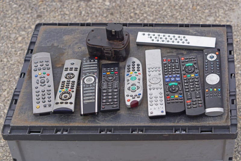 Remote controls stock image. Image of equipment, market - 194088521
