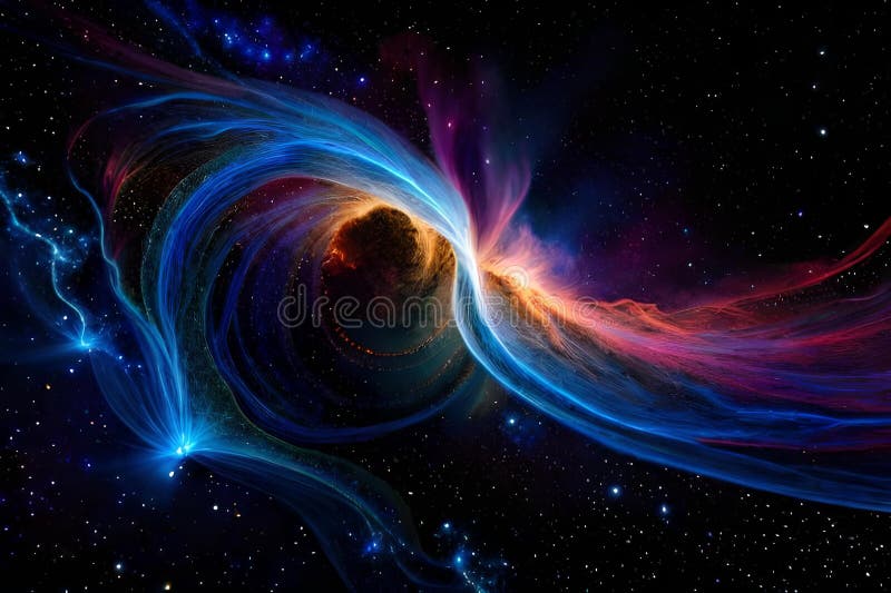 A Remote Corner of the Universe. Captivating Colors of Outer Space ...