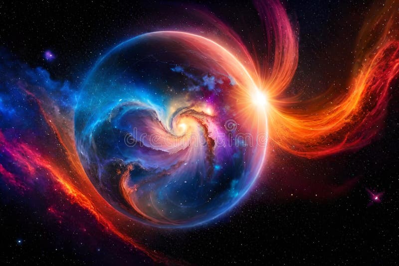 A Remote Corner of the Universe. Captivating Colors of Outer Space ...