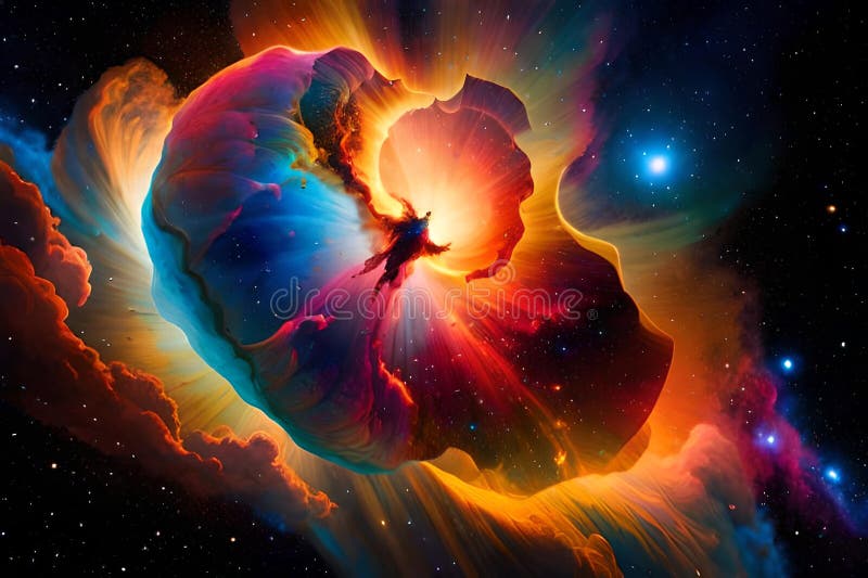 A Remote Corner of the Universe. Captivating Colors of Outer Space ...