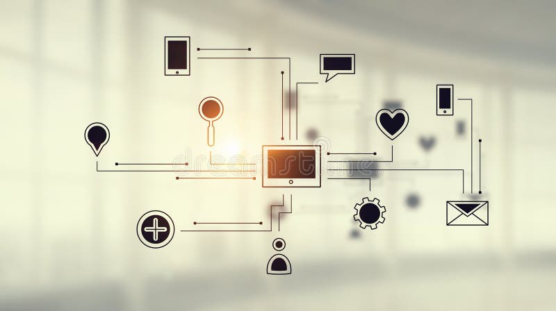 Remote Data Exchange Mixed Media Stock Photos - Free & Royalty-Free ...