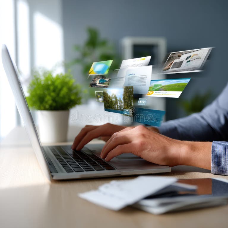 Remote Desktop: Online Presence, Digital Toolset, Modern Interface ...