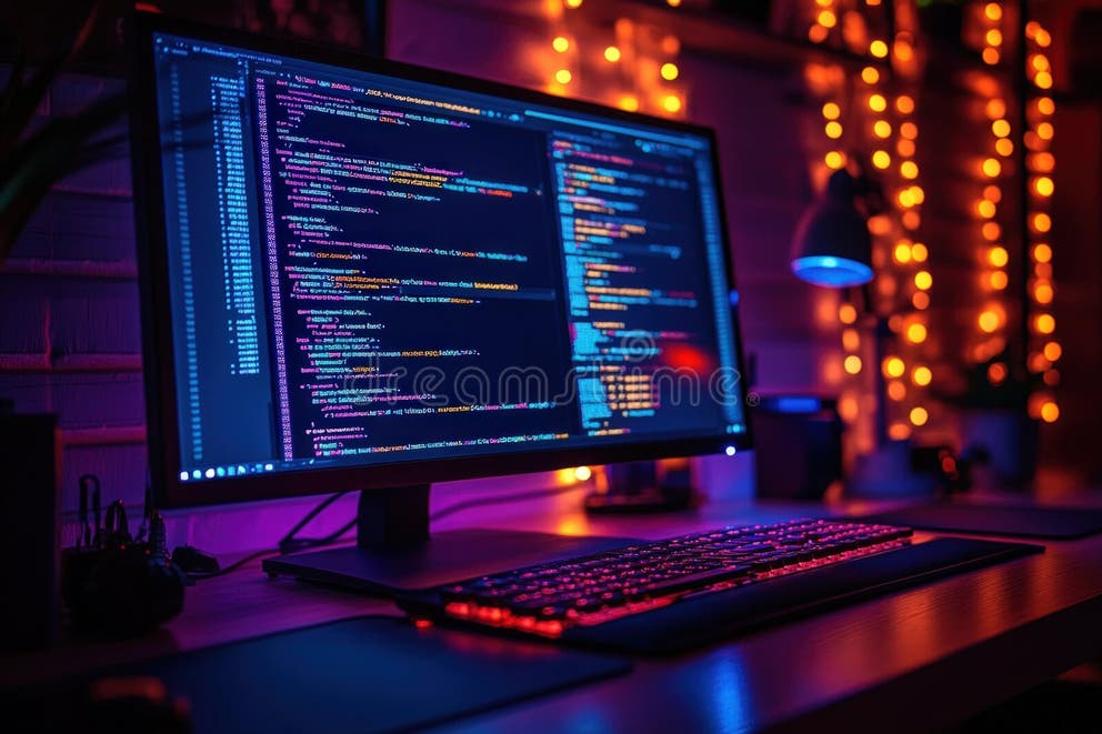 A Remote Desktop Protocol (RDP) Connection on a Computer Screen, Modern ...