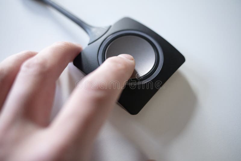 Remote Device of Office Meeting Room Stock Photo - Image of object ...