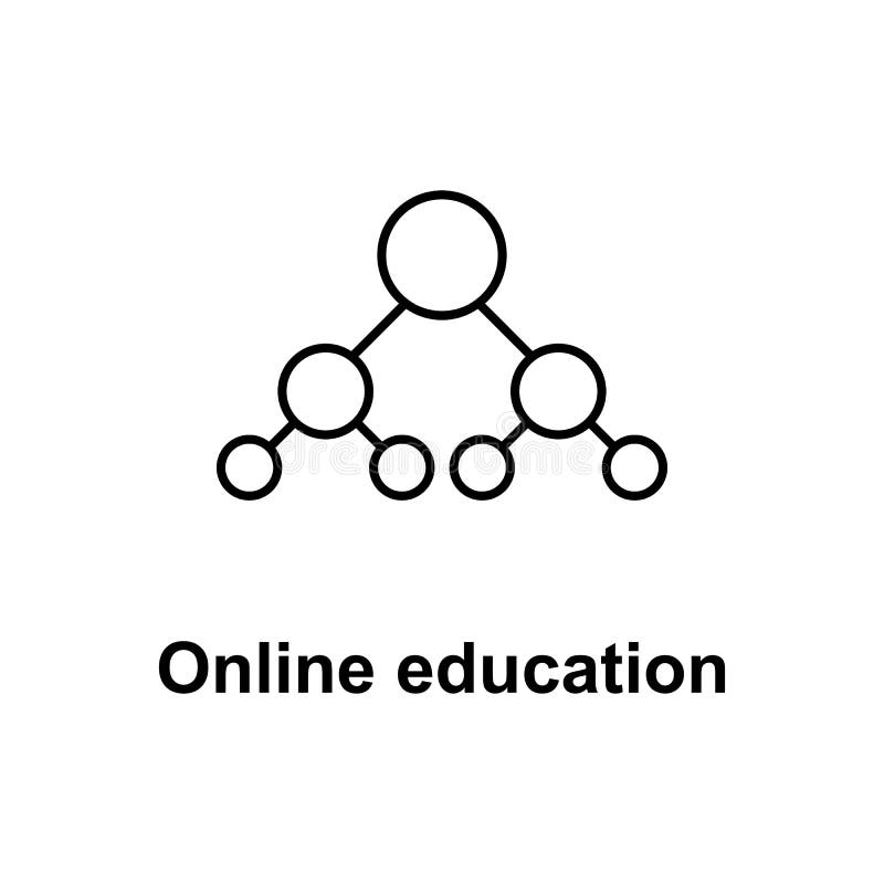 Remote Education Icon. Element of School Icon for Mobile Concept and ...