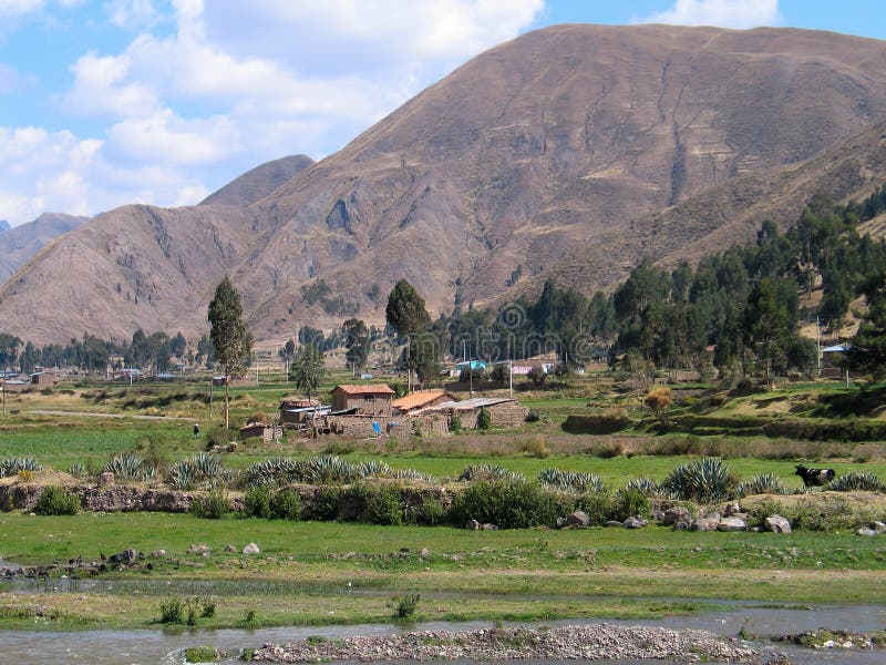 Remote farm in Peru stock photo. Image of craggy, daytime - 2287090