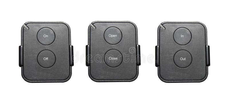 Remote for gate stock photo. Image of access, automatic - 112671346