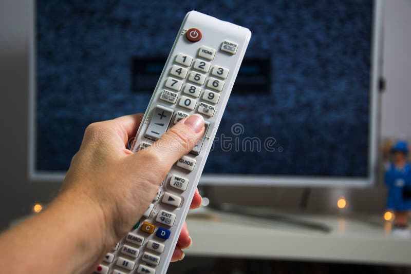 Remote stock image. Image of program, display, person - 78890509