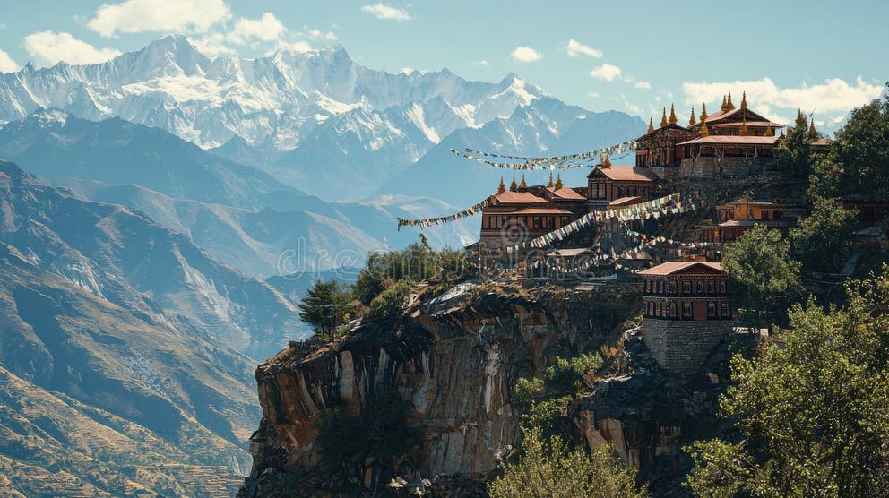 Remote Monastery Stock Illustrations – 630 Remote Monastery Stock ...