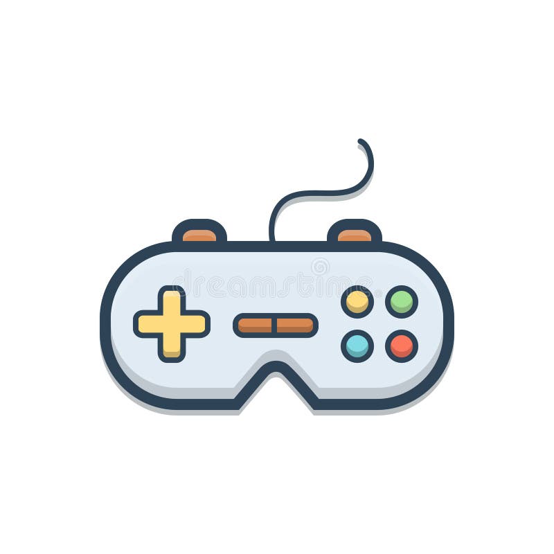 Color Illustration Icon for Remote, Controller and Remote Stock ...
