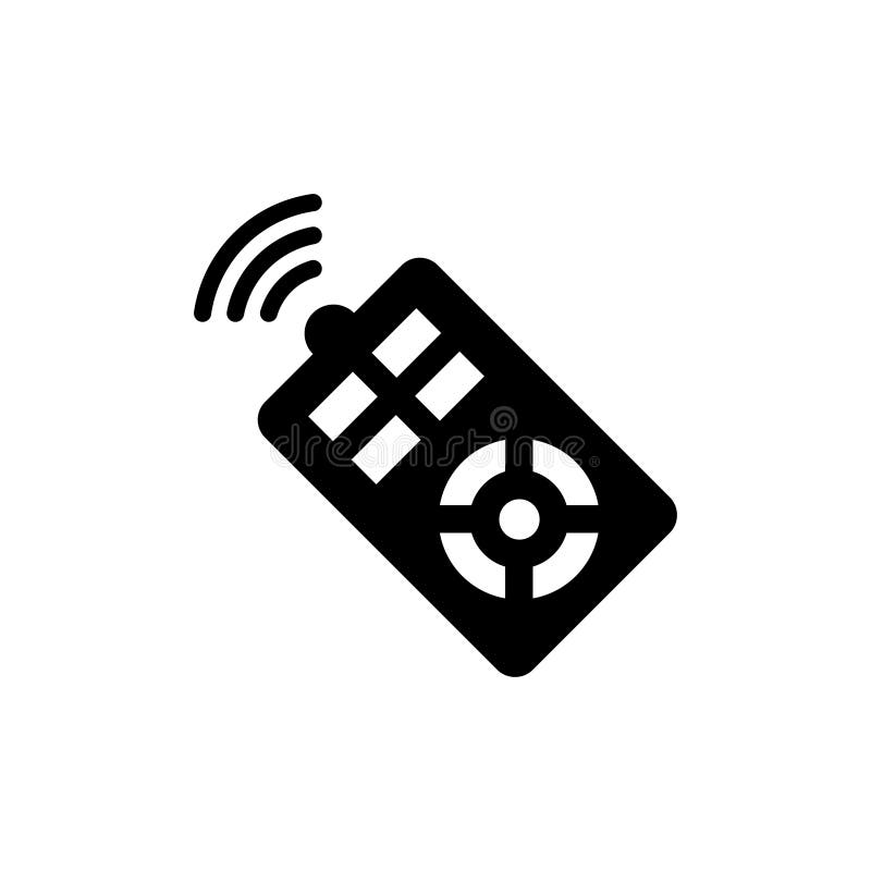 Remote Icon Flat Vector Template Design Trendy Stock Vector ...