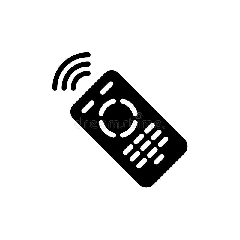 Remote Icon Flat Vector Template Design Trendy Stock Vector ...