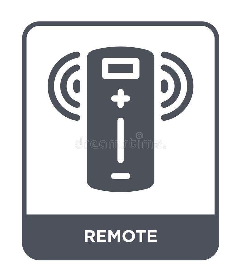 Remote Icon in Trendy Design Style. Remote Icon Isolated on White ...
