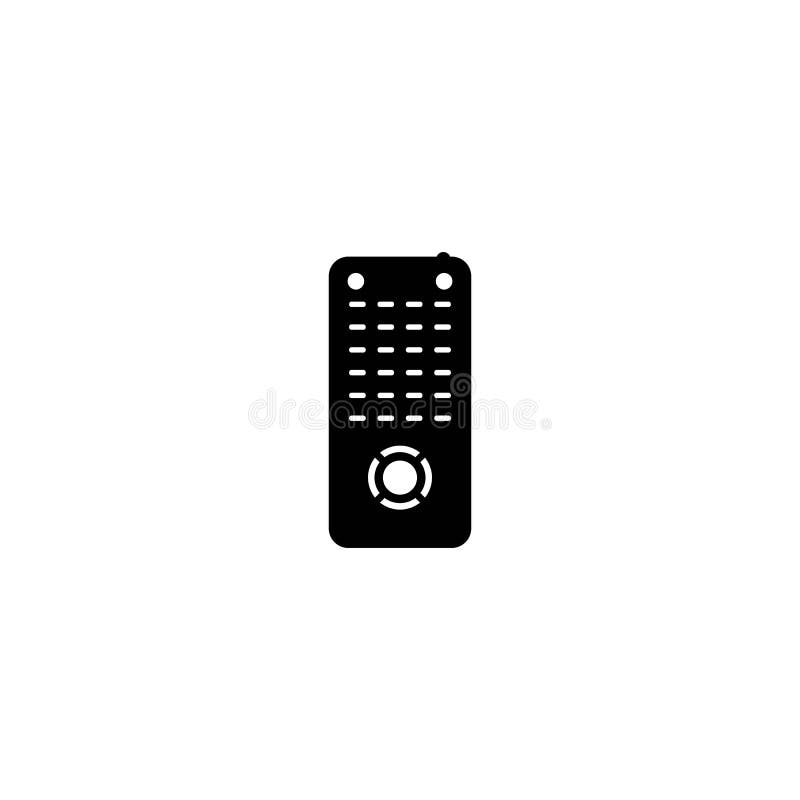 Remote icon stock vector. Illustration of template, control - 253573775