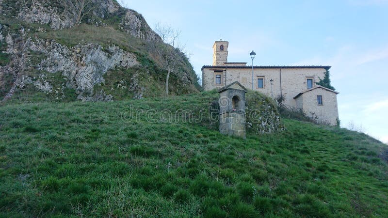 Remote Italian monastery stock photo. Image of sisters - 237905166