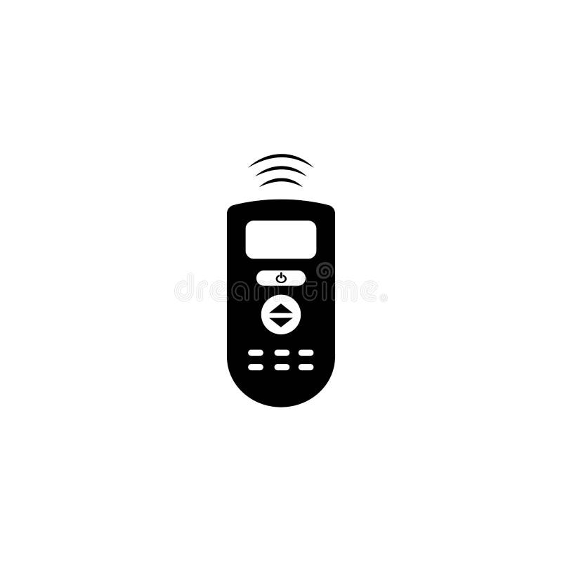 Remote logo icon vector stock illustration. Illustration of interior ...