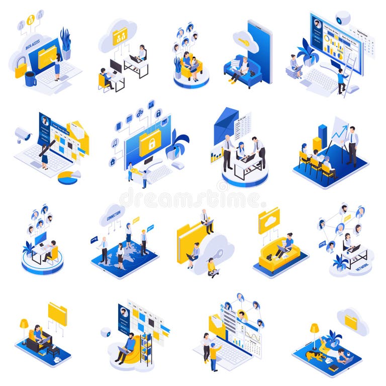Secure Configuration Management Stock Illustrations – 499 Secure ...