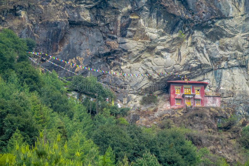Remote Mountain Monastery in Nepal Stock Image - Image of beautiful ...