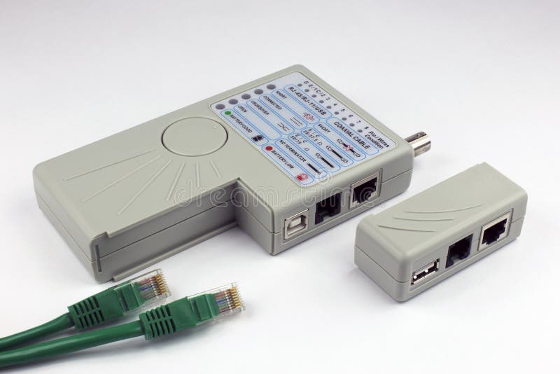 Remote network tester editorial stock photo. Image of interconnect ...