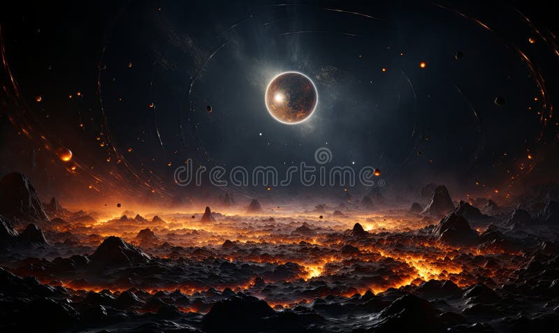 Distant Object in Sky stock image. Image of observation - 321306521