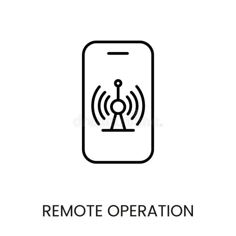 Remote Operation Stock Illustrations – 2,581 Remote Operation Stock ...