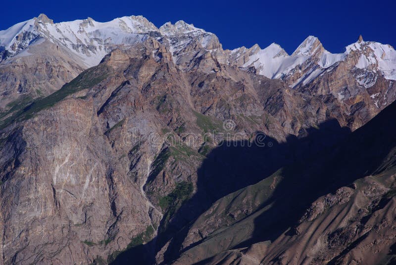 Remote peaks stock image. Image of pakistan, remote, askole - 12470835