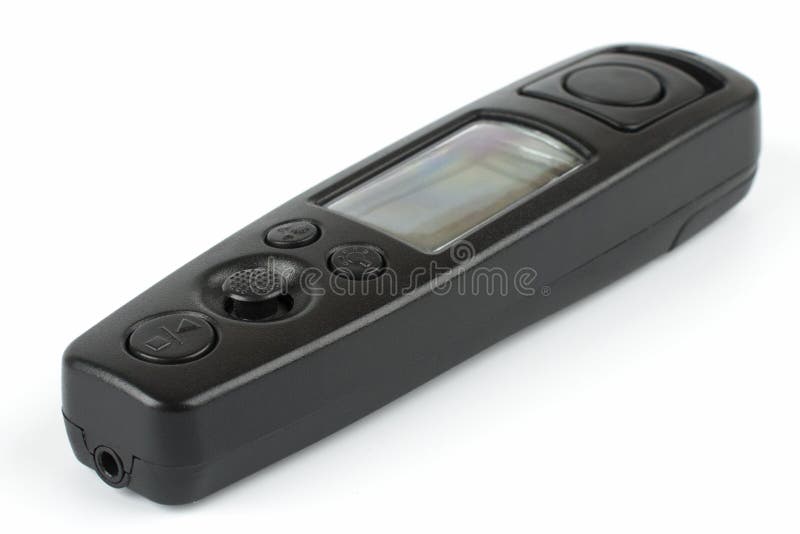 Remote Shutter for Dslr Camera Isolated on White Stock Image - Image of ...