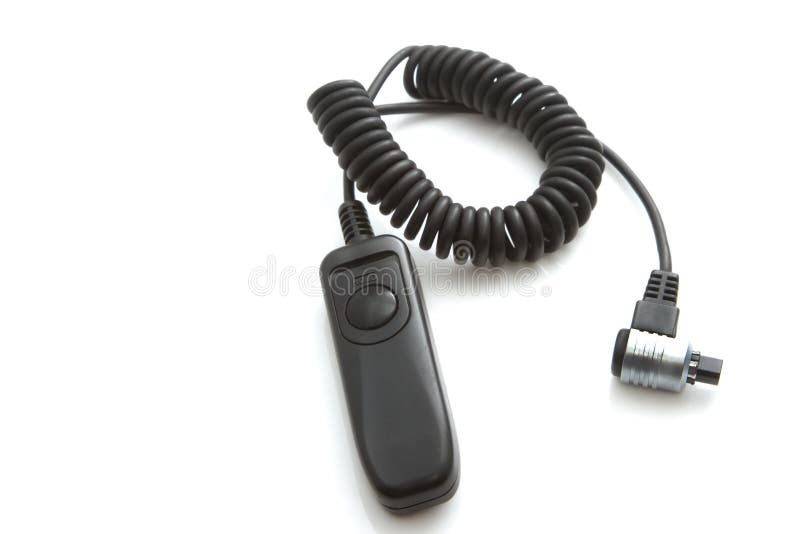 Shutter Release of Digital Camera Stock Photo - Image of dslr, lens ...