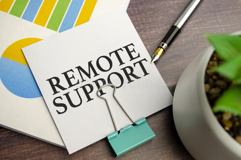 Remote Support - Action of Providing Technical Support Once a Remote ...