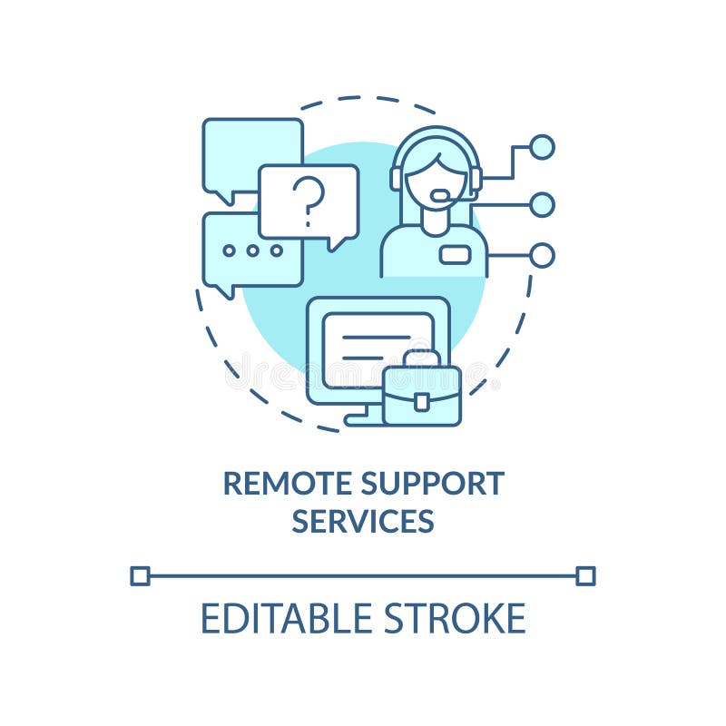 Pictogram Remote Support Stock Illustrations – 393 Pictogram Remote ...