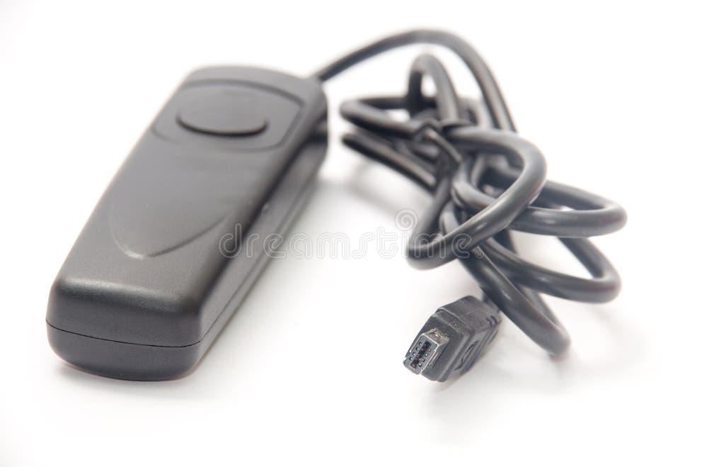 Remote Switch Shutter Dslr Camera Long Exposure Stock Image - Image of ...