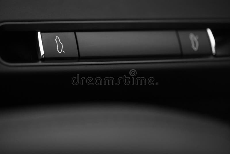 Remote Trunk Release Button Stock Photo - Image of automatic, equipment ...
