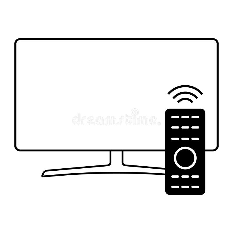 Remote Tv Device Icon, Control Technology Media Television Sign, Web ...