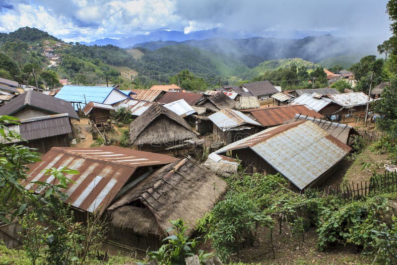 Remote Village in Winter, Greenland Stock Photo - Image of frost ...