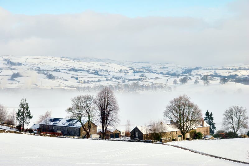 A Remote Farmhouse stock photo. Image of trees, farm - 47211782