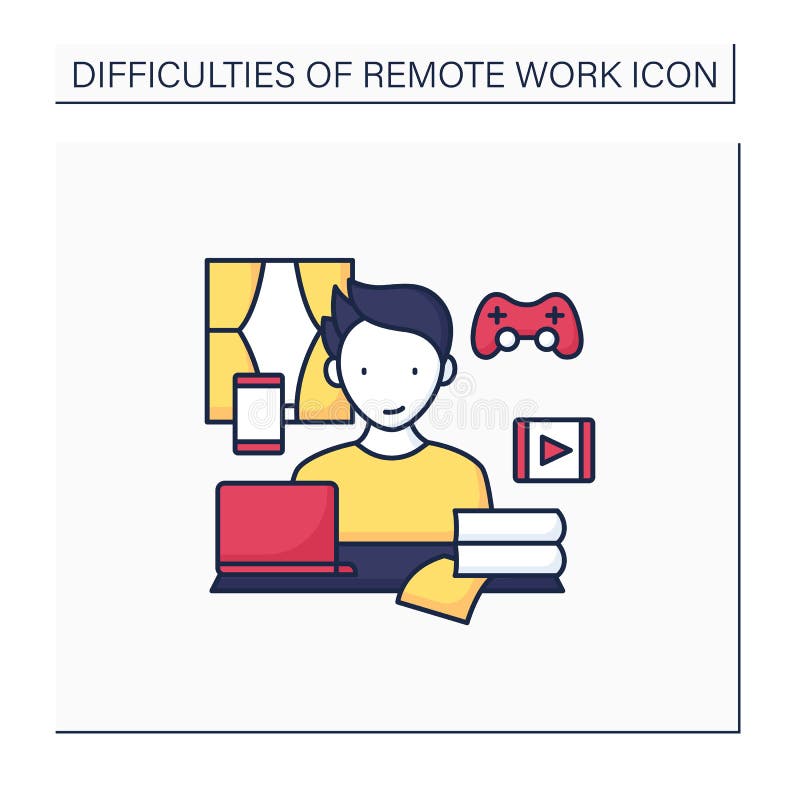 Remote Working Icon Stock Illustrations – 10,753 Remote Working Icon ...