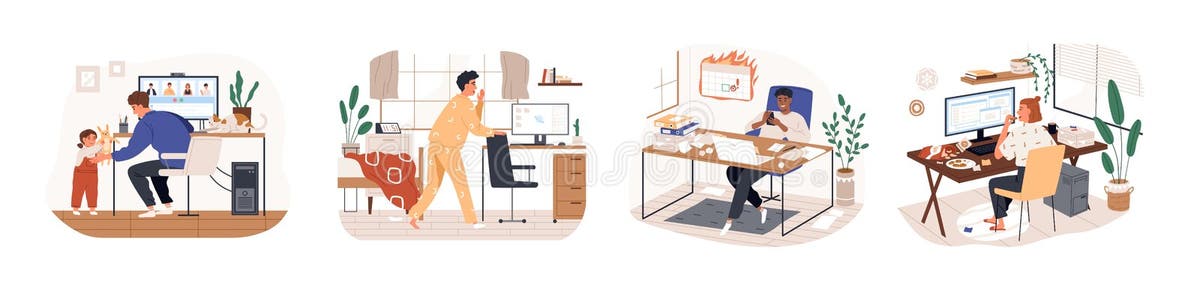 Work Disadvantages Stock Illustrations – 131 Work Disadvantages Stock ...