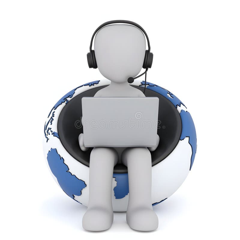 Remote Work Global Support Online Communication Virtual Assistant ...
