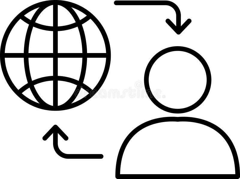 Remote Work Icon. Home Office. Telecommuting. Working from Home Stock ...