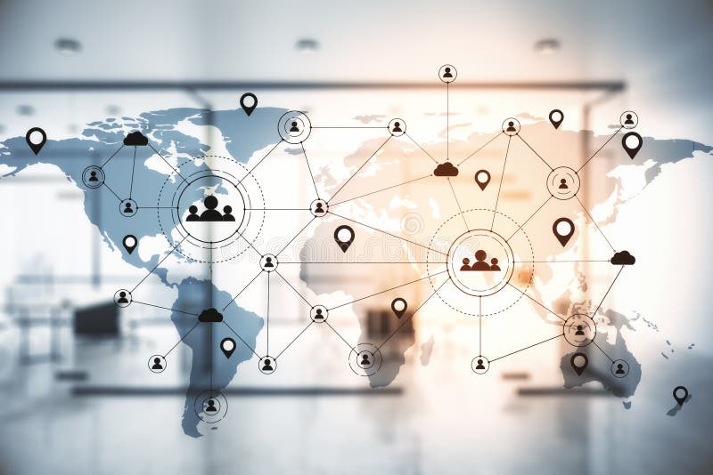 Remote Work Map Stock Illustrations – 750 Remote Work Map Stock ...