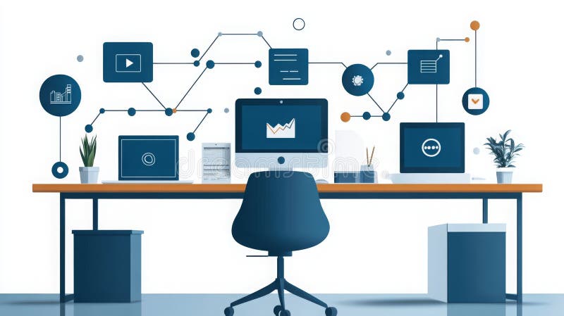 Remote Work with Multiple Screens for Data Analytics and Online ...