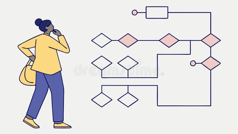 Remote Work and Process Management, Vector Design Generative AI Stock Vector - Illustration of ...