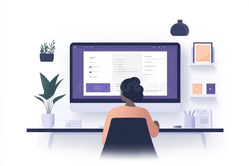 Remote Work Setup Inspiration Home Office Digital Design Minimalist ...